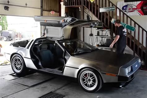 Cg Tuning Dmc Delorean Delorean Dmc12 Time Machine Dmc12 Gtb R8