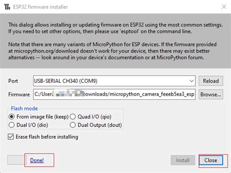 物联网开发笔记（57） 使用micropython开发esp32开发板之控制esp32 Cam摄像头oserror Camera Init Failed Csdn博客