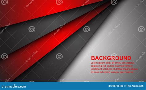Abstract Trendy Geometric Futuristic Overlap With Background Design