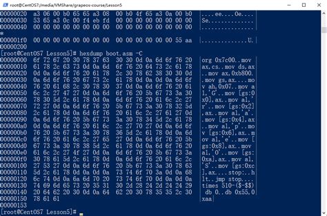 自己动手从零写桌面操作系统GrapeOS系列教程 NASM汇编语言 成宇佳 博客园
