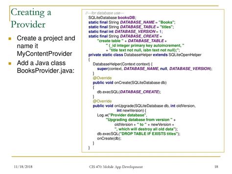 Cis 470 Mobile App Development Ppt Download