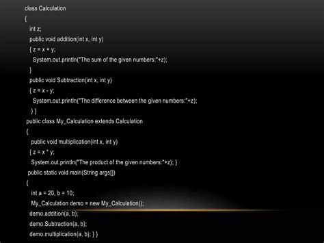 Unit3 Part2 Inheritance Ppt