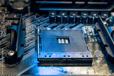 Powerful Desktop Pc Motherboard With Am4 Cpu Socket Computer Hardware