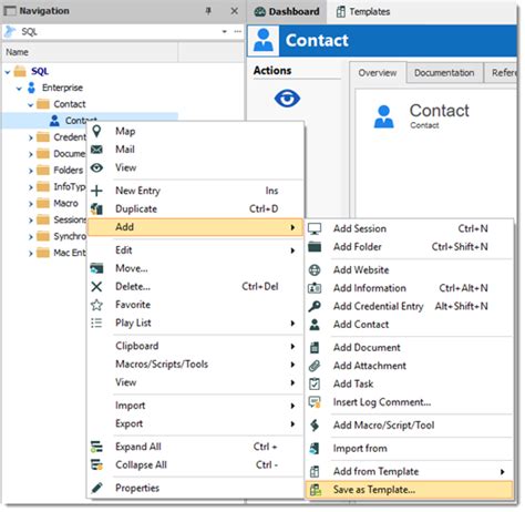 Creating Templates Devolutions Documentation