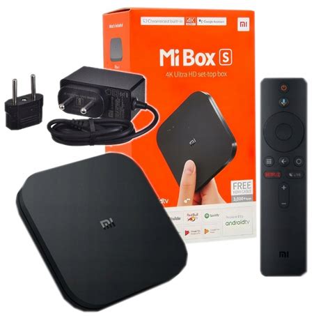 ODTWARZACZ MULTIMEDIALNY XIAOMI MI BOX S EU 1 - 12589734483 - oficjalne ...