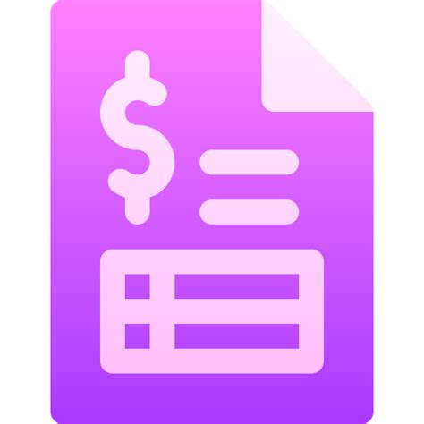 Bill Basic Gradient Gradient Icon Bill Basic Gradient Gradient Icon