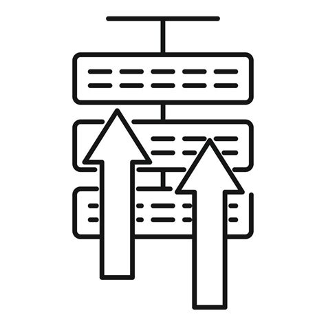 Data Center Icon Outline Style 14545860 Vector Art At Vecteezy