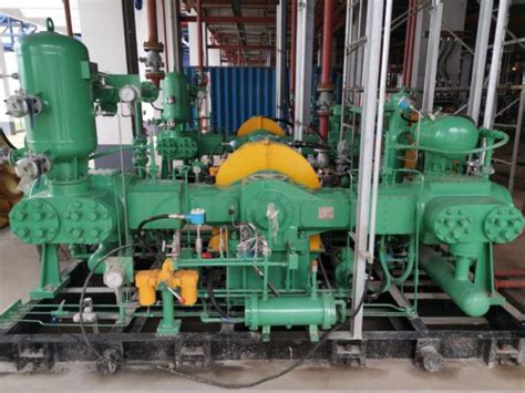 Api 618 Low Speed 333rpm Motor Driven Process Hydrogen Gas Reciprocating Piston Compressor In