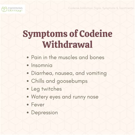 Is Codeine Addictive Signs Of Codeine Abuse