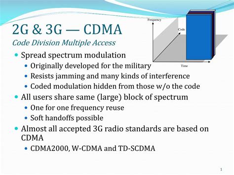 PPT G G CDMA Code Division Multiple Access PowerPoint Presentation ID