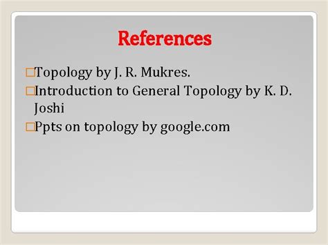 Lecture On Topology Definitions And Examples And Preliminary