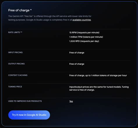 Gemini Api Pricing What You Need To Know About Charges And Free Tiers