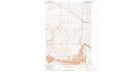 1960 Map Of Cottonwood Sw Jackson County Sd — High Res Pastmaps