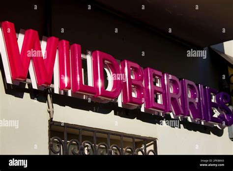 A Wildberries Logo Seen In One Of The Companyís Distribution Centers In