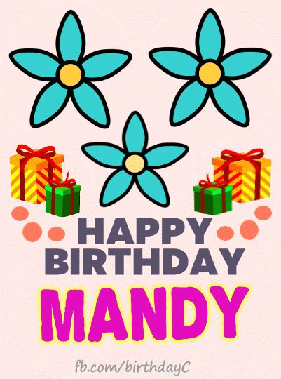 Mandy Happy Birthday
