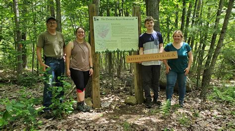 Gardner Scout Completes Keyes Homestead Trail And Sign For Eagle