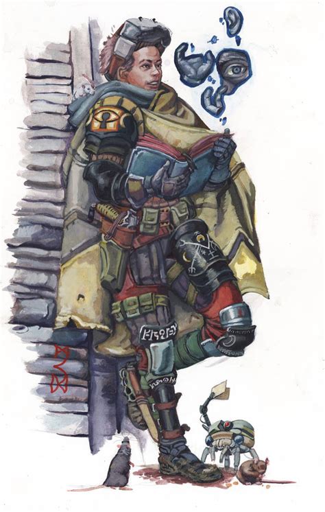Trenchpunk Dark Wizard 2 By Dewitteillustration On Deviantart