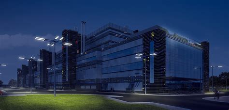 Data Center Lighting Design Behance