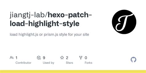 github jiangtj lab hexo patch load highlight style load highlight js or prism js style for