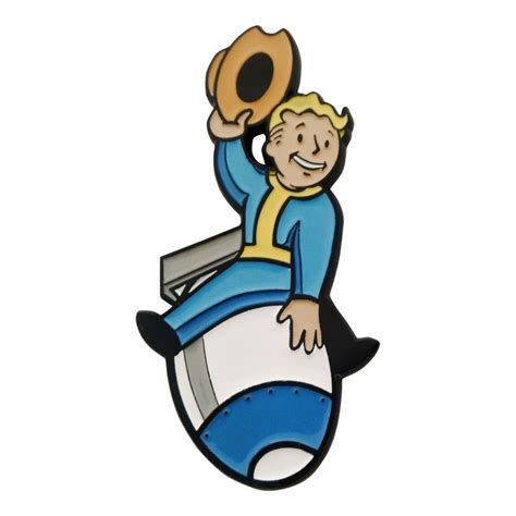 Buy Your Fallout Vault Boy Pin Badge Free Shipping Merchoid