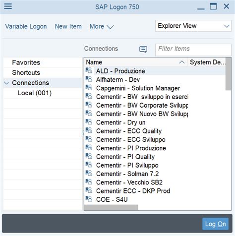 Sap Logon Gui Sapprofession