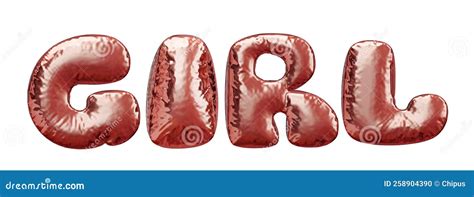 Inflated Letters Inflated Letters Red Glossy Inflated Letter Royalty Free Stock Image