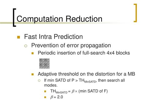 Ppt Analysis Fast Algorithm And Vlsi Architecture Design For H264