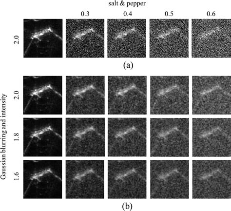Images According To The Noise Density Of Salt And Pepper Effect