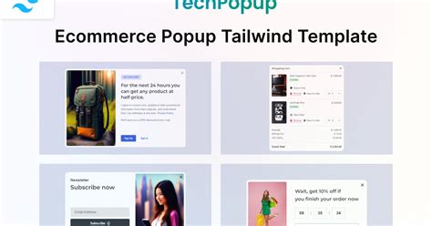Techpopup Ecommerce Popup Html Template Site Templates Landing Page Templates Ft Html