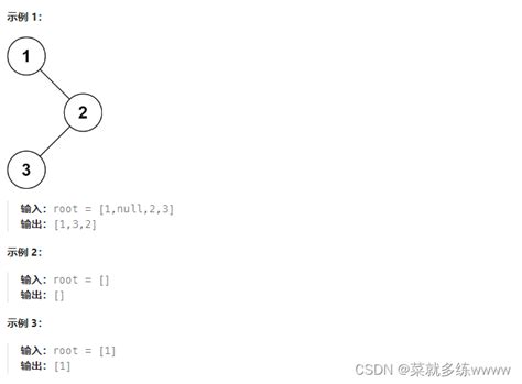 Leetcode 二叉树 Csdn博客