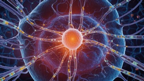 Intricate Neural Network Illustrating Neuron Connections And Energy Flow Premium Ai Generated