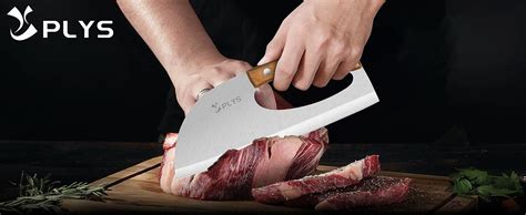 Plys Kitchen Meat Cleaver Knife Unique Effort Saving