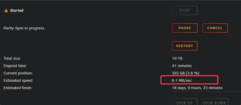 Days For Parity Sync General Support Unraid