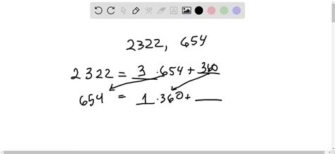 Solved Use The Euclidean Algorithm To Find The Greatest Common Divisor