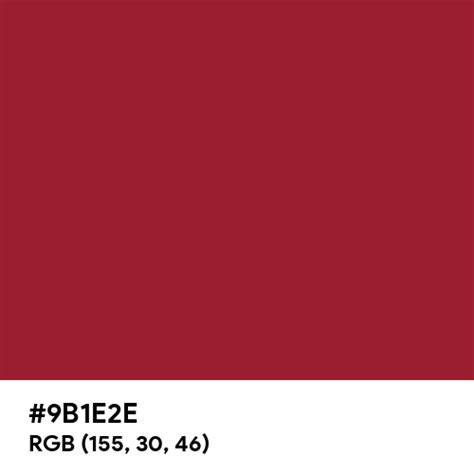 Ruby Red Color Hex Code Is 9b1e2e Ruby Red Color Hex Code Is 9b1e2e