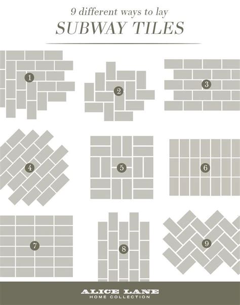 33 Offset Tile Pattern Layout