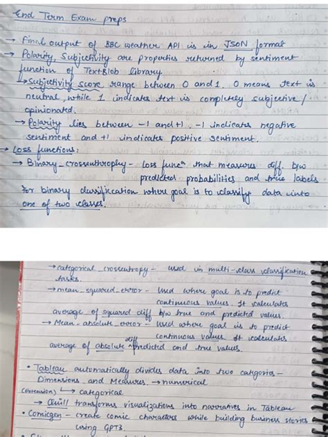 Tds Et Key Notes Pdf