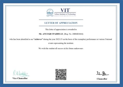 Anuj Upadhyay On Linkedin Hey Everyone 👋 I Am Honoured To Share That I Have Received The