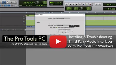Pro Tools On Windows With Third Party Audio Interfaces Setting Up Troubleshooting The Pro