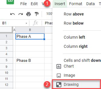 How To Insert A Shape In Excel Google Sheets Automate Excel