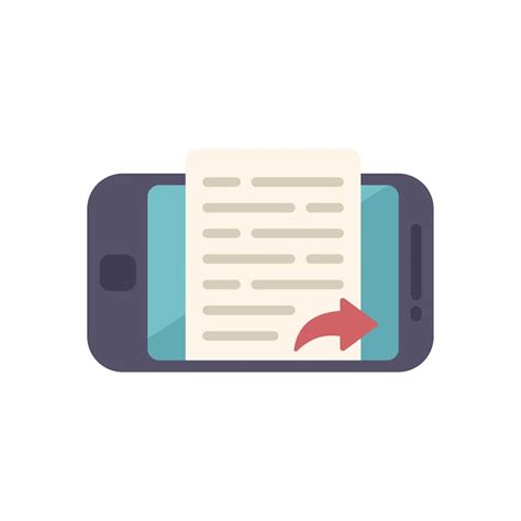 Premium Vector Repost Mark Icon Flat Vector Business Report Check
