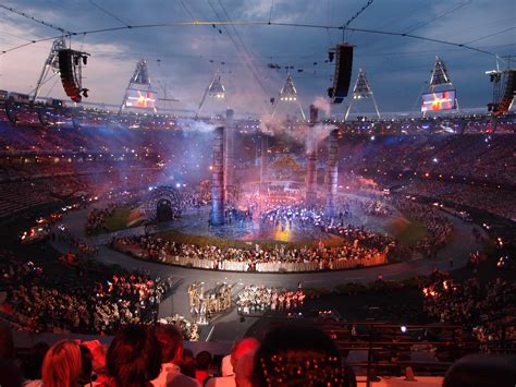 London 2012 Olympic Opening Ceremony National Flag And Display Nyc