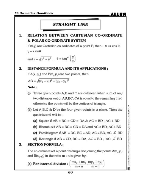 Maths Handbook Pdf Triangle Geometry