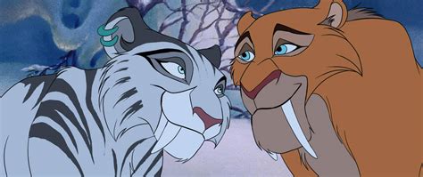 Ice Age Diego Shira Kiss
