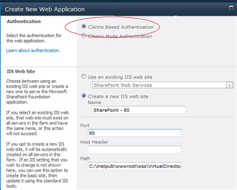 forms based authentication fba in sharepoint 2010 claims