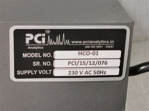 Used Hco 01 Pci Analytics Hplce 20 Hco 01 Hplc Column Oven Controller Without Accessories