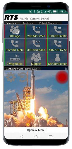 Rts Vlink Control Panel Rts Intercoms