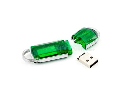 Broken Usb Flash Drive Stock Image Image Of Memory Computer