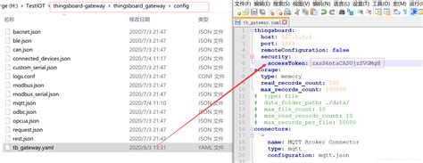Thingsboard 30 Tb Gateway网关接入 Mqtt 设备配置tb Gateway 网关接入 Modbus Csdn博客