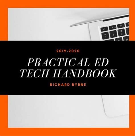 practical ed tech handbook 2019 2020 free download richard byrne